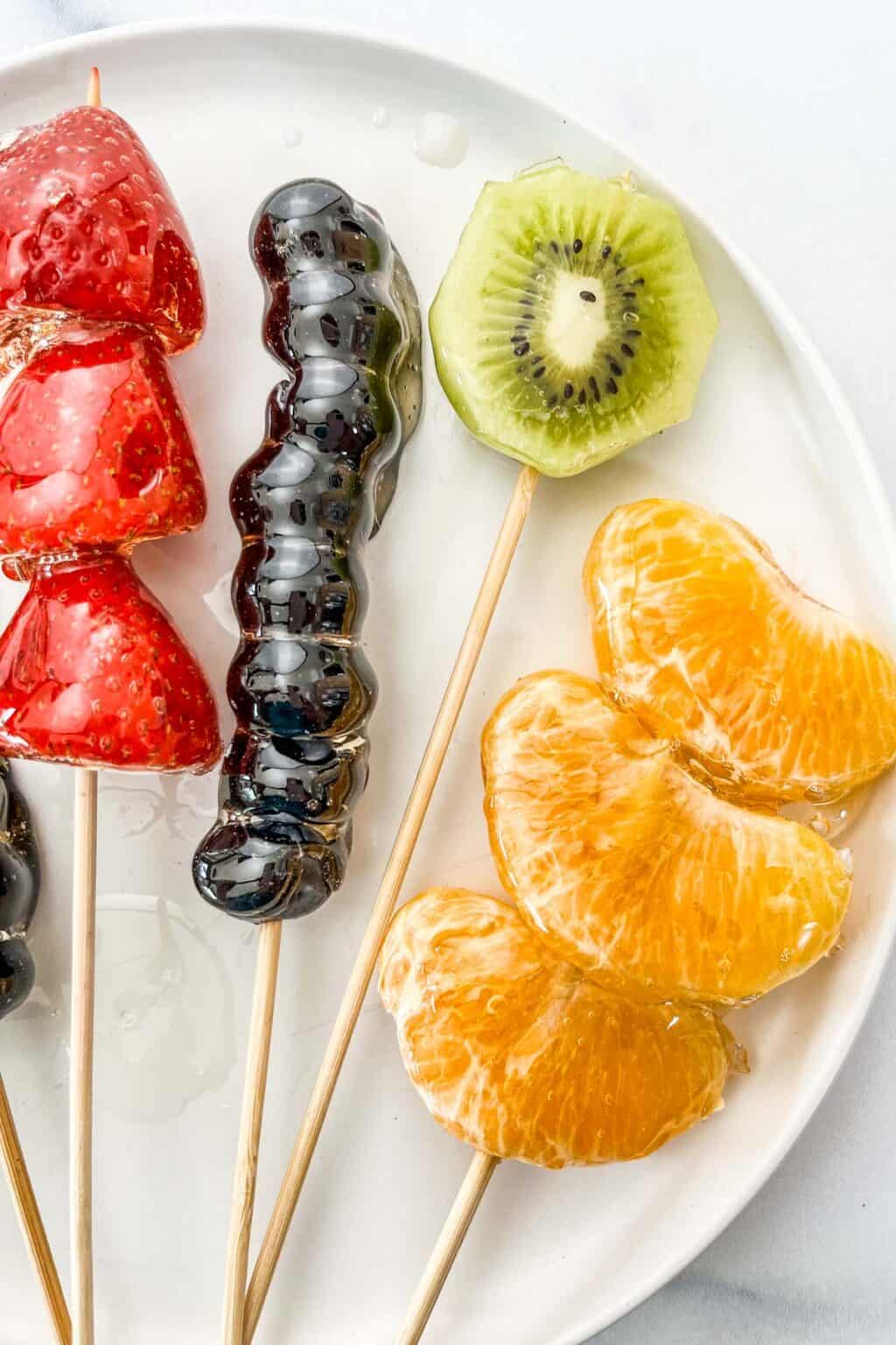 Step-by-Step Tanghulu Recipe (Chinese Candied Fruit) - This Healthy Table