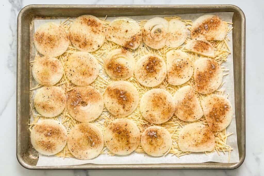 Crispy Onion Ring Chips - This Healthy Table