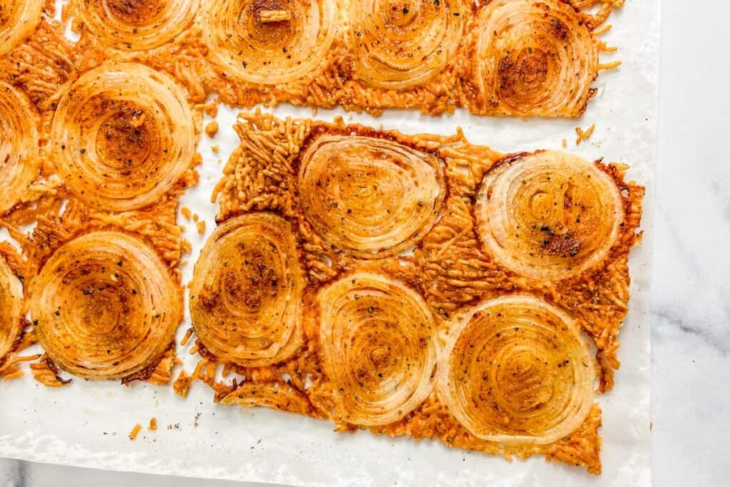 Crispy Onion Ring Chips - This Healthy Table