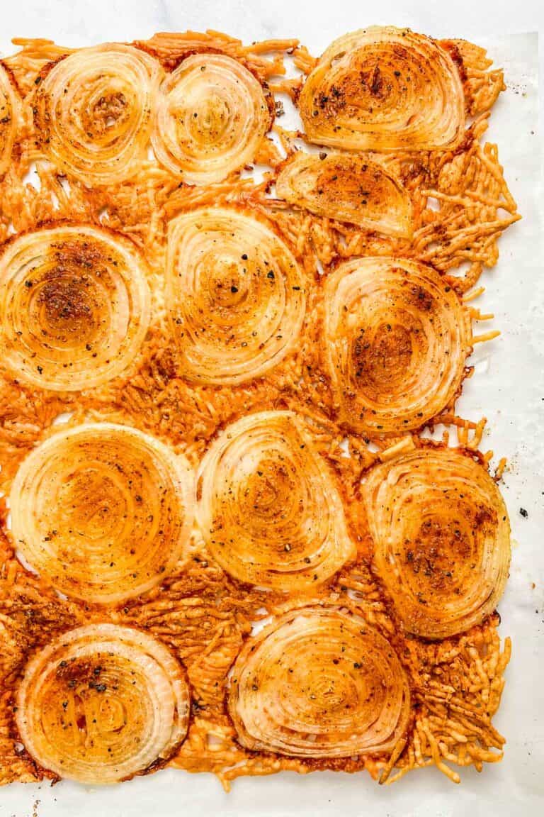 Crispy Onion Ring Chips - This Healthy Table