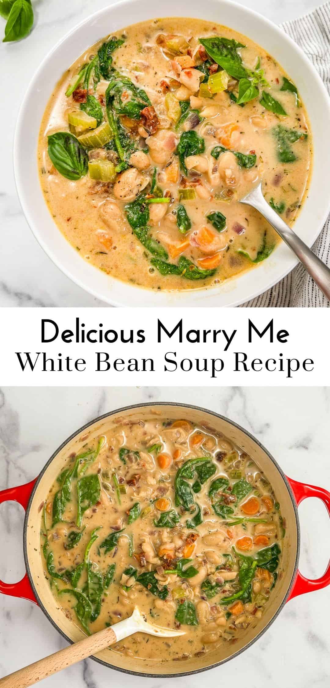 Marry Me White Bean Soup Recipe - This Healthy Table
