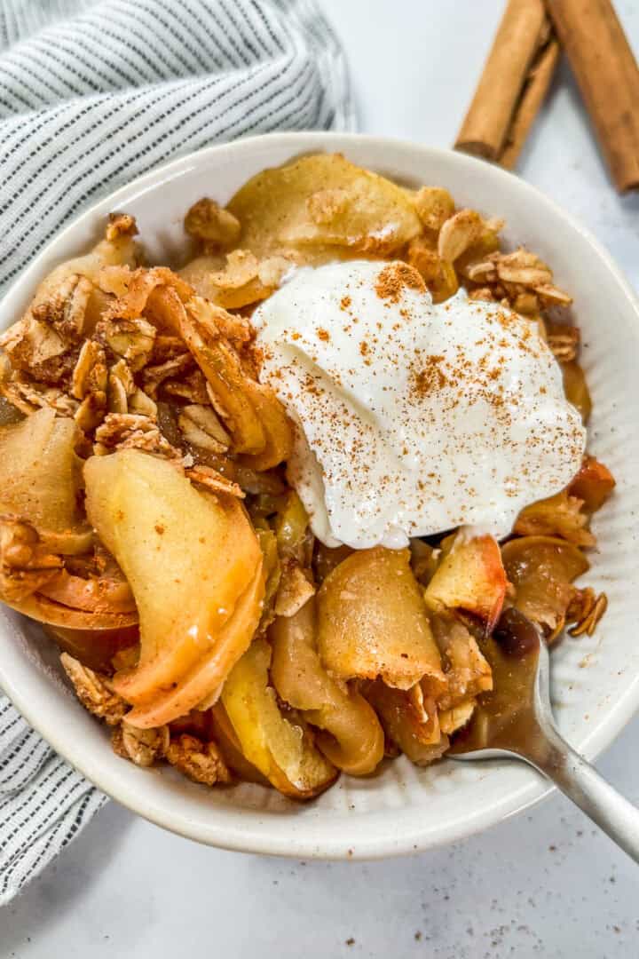 Healthy Apple Crumble Recipe - This Healthy Table