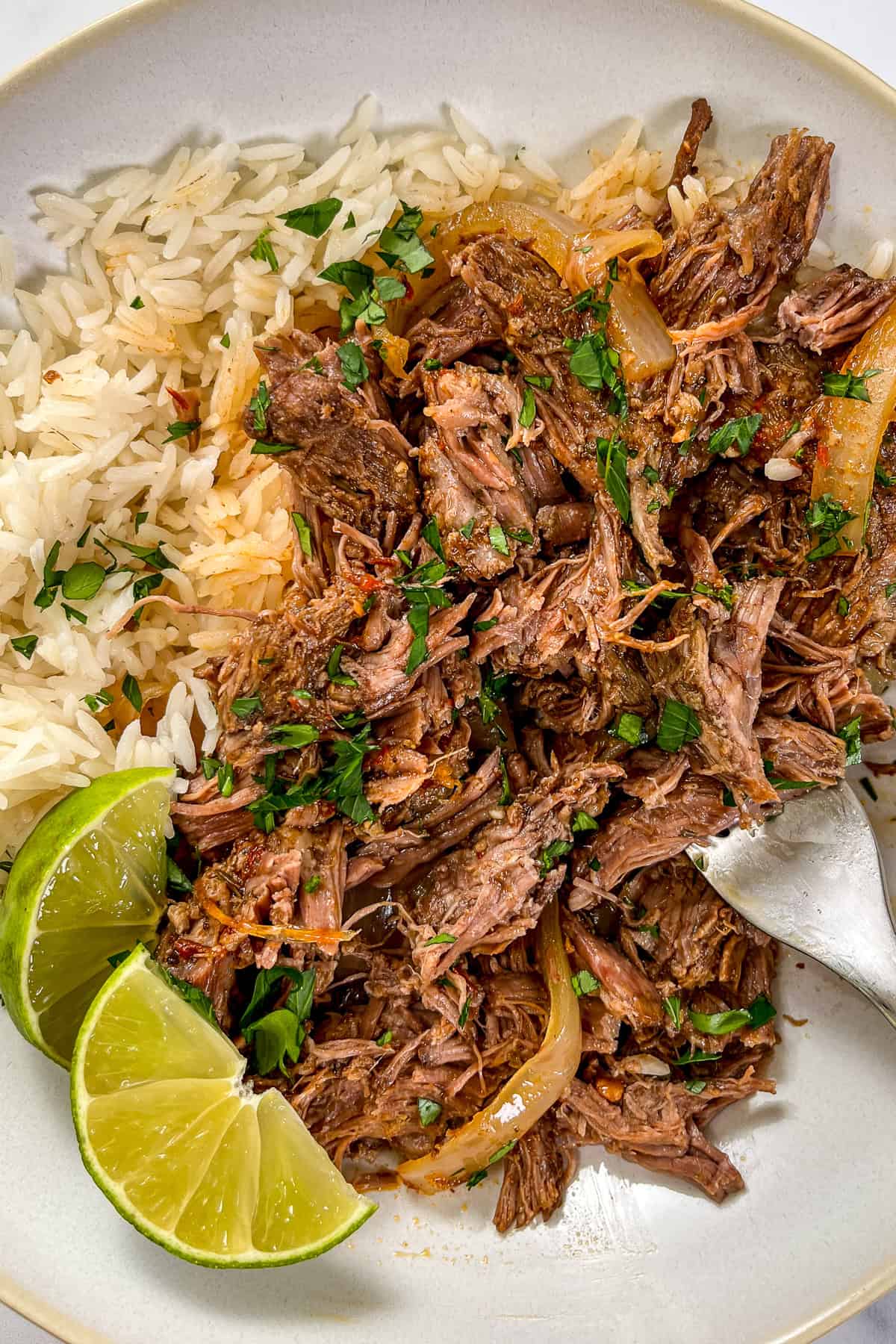 Slow Cooker Beef Barbacoa - This Healthy Table
