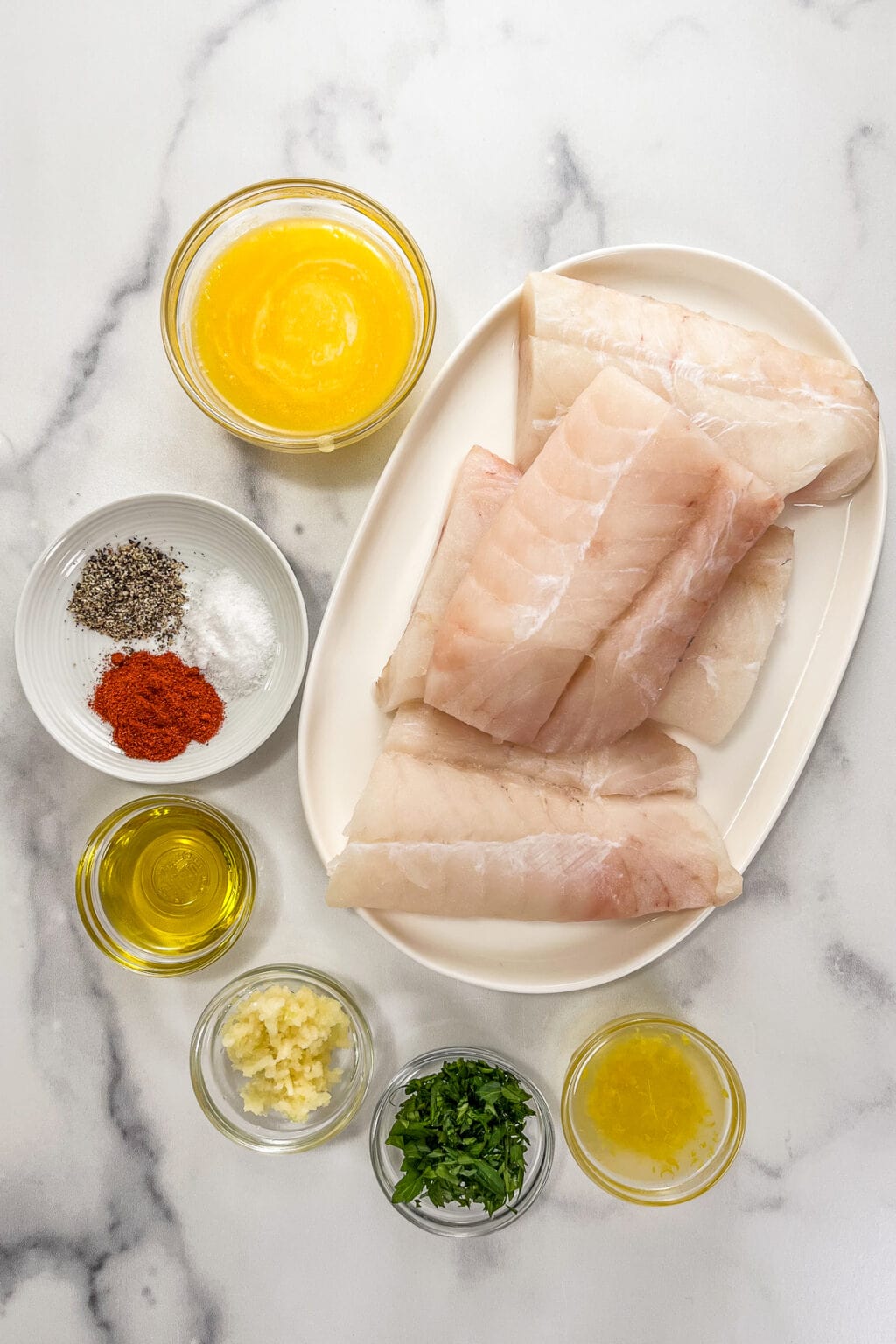 Lemon Garlic Butter Baked Cod - This Healthy Table