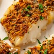 Herb Citrus Crusted Cod Recipe - This Healthy Table